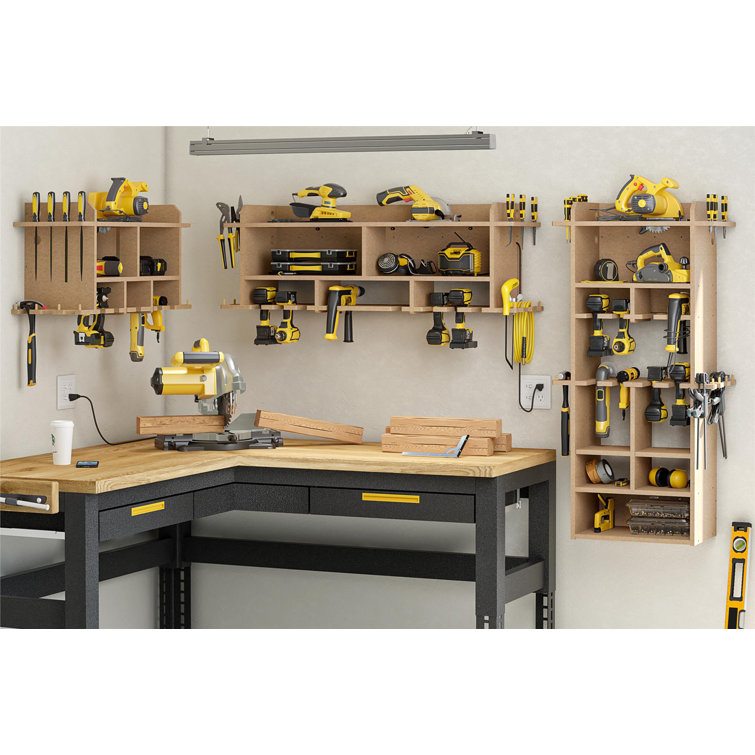 The Twillery Co.® Harwinton 3 Piece Tool Storage System & Reviews | Wayfair