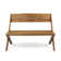 Bay Isle Home Heatherfield Acacia Outdoor Bench & Reviews | Wayfair