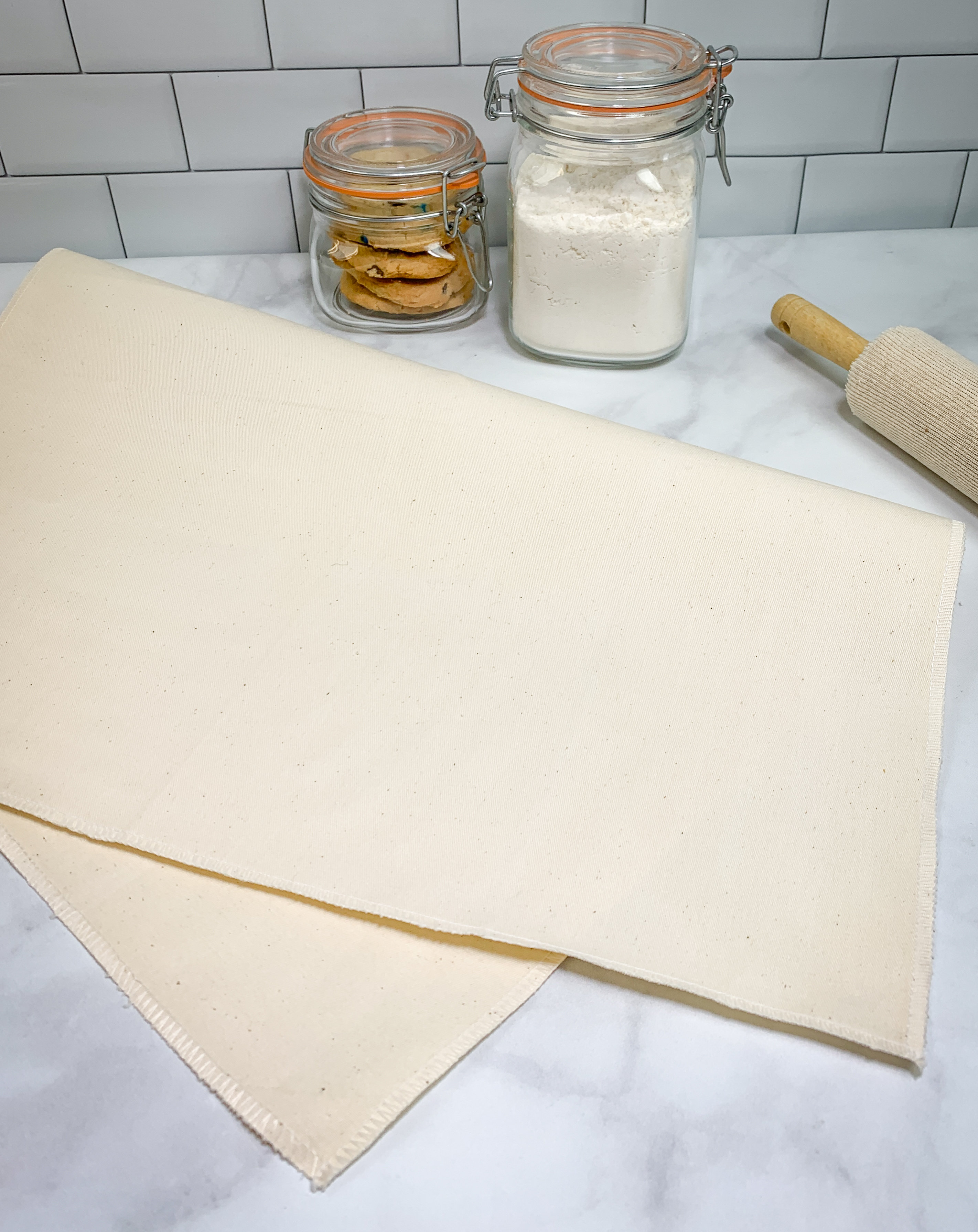 Kitchen Supply Wholesale KSC 100% Cotton Pastry Cloth 20 Inch X 24 Inch ...