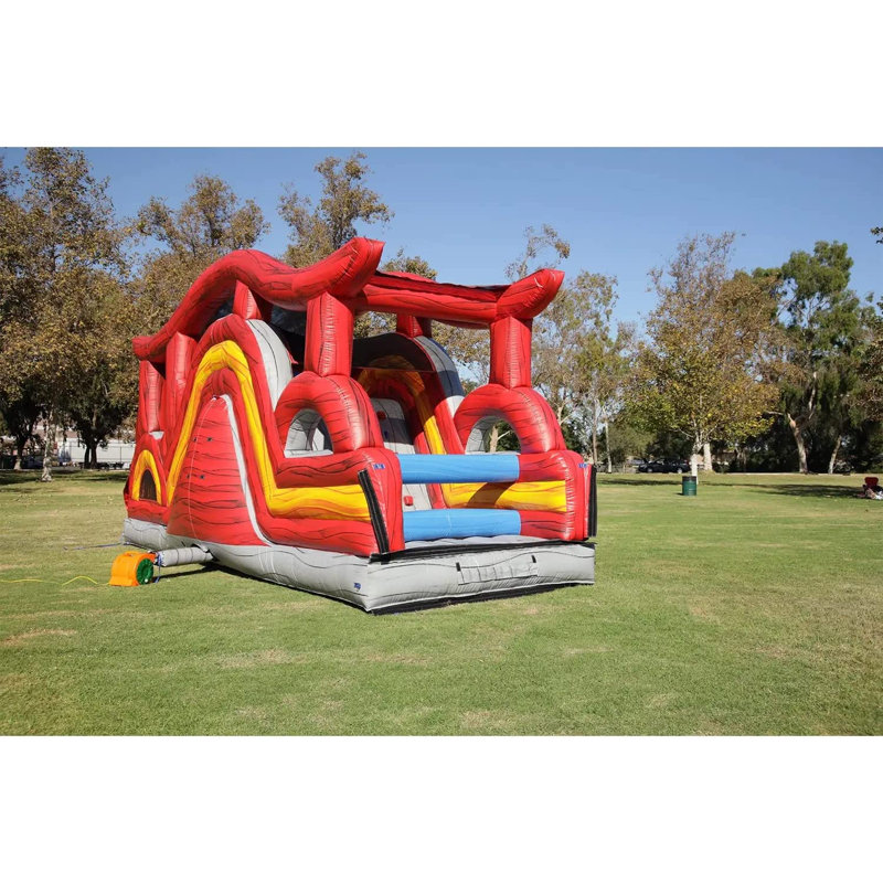 JumpOrange Shadow Obstacle Course Bounce House for Kids and Adults ...