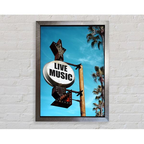 Bright Star Live Music This Way - Single Picture Frame Print | Wayfair ...