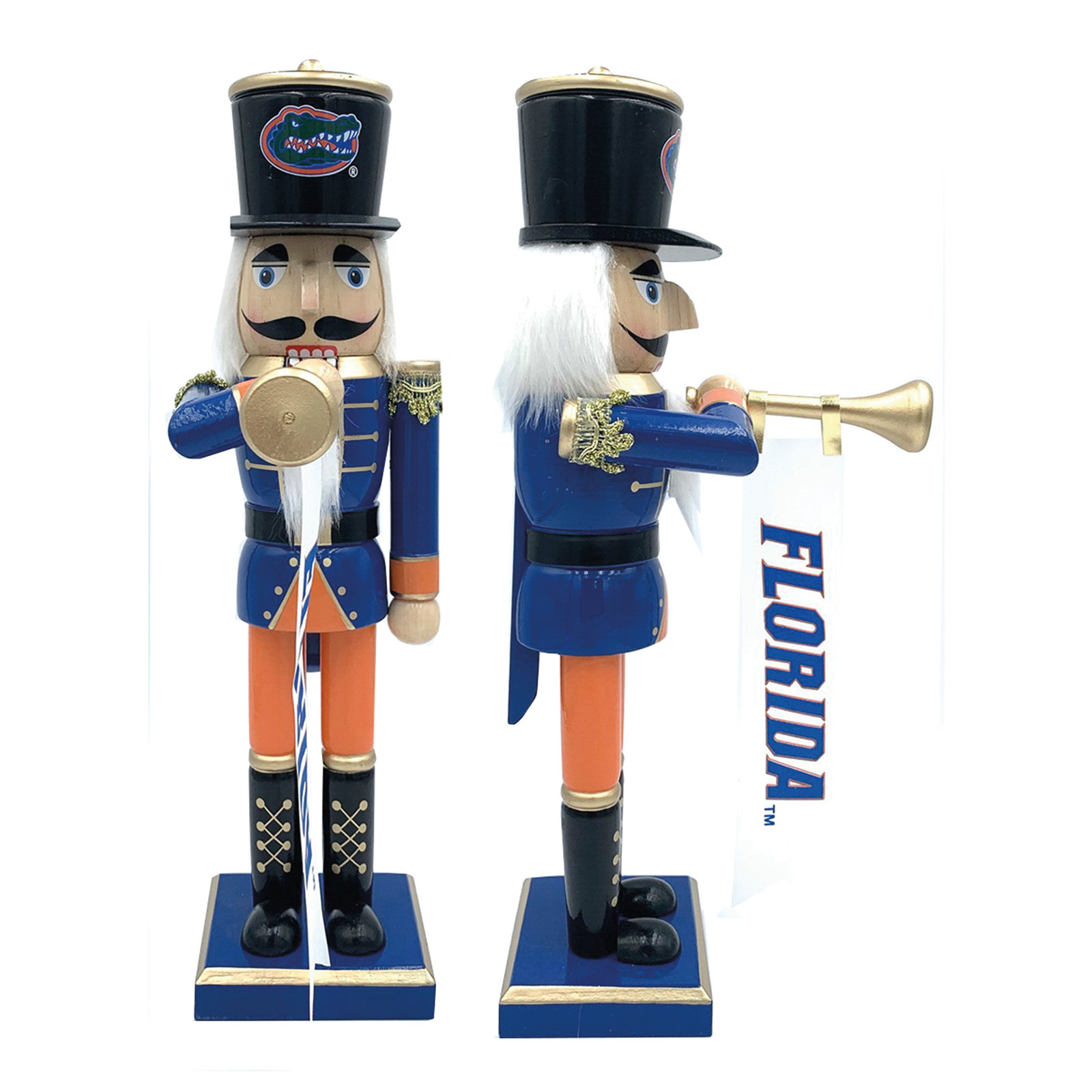 The Holiday Aisle® NCAA Florida Gators 14" Bugler Nutcracker | Wayfair