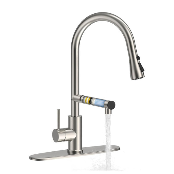Fairub Kitchen Faucet, Filter Water Kitchen Faucet With Pull Down ...
