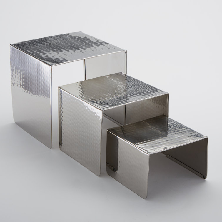 American Metalcraft 3 Piece Riser Set | Wayfair