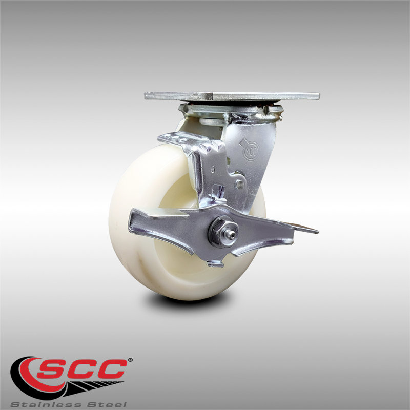 Service Caster Stainle Steel Nylon Swivel Caster | Wayfair