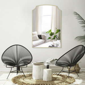 Mercer41 Fan-Shaped Wrought Iron Framed Decorative Mirror & Reviews ...