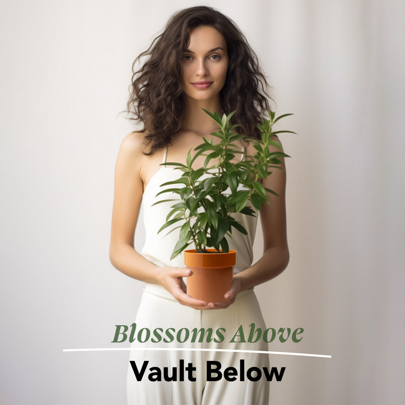 WYZworks Flower Pot Diversion Safe with Secret Hidden Lock Box Storage ...