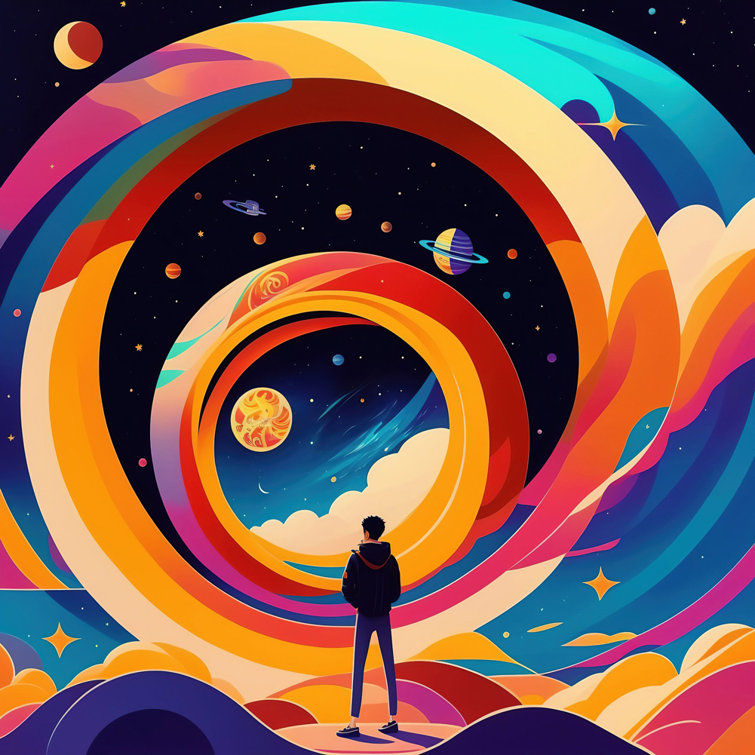 ATX Art Group LLC " Time Machine Wormhole 2 " by Stephen Chambers on ...