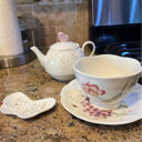 Lenox Butterfly Meadow Stack Teapot Set with Tea Bag Holder & Reviews ...