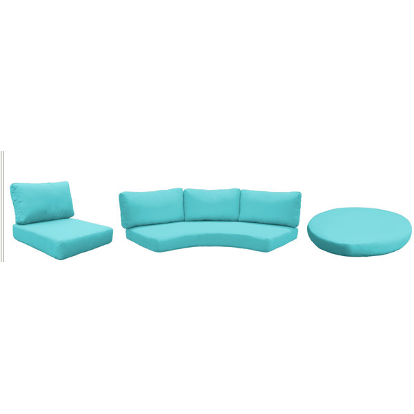 Sol 72 Outdoor™ Waterbury Outdoor 6'' Replacement Cushion Set Cushion ...