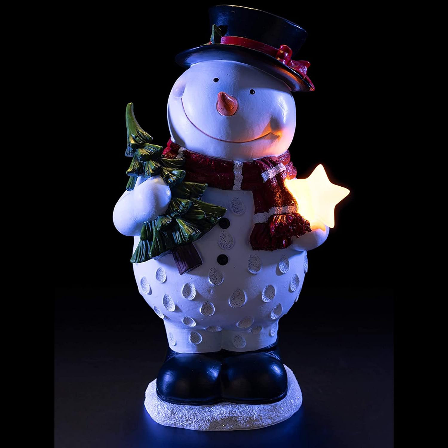 The Holiday Aisle® VP Home Christmas Snowman Decor Christmas Figurines ...