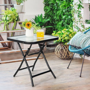 Folding Patio Tables You'll Love | Wayfair