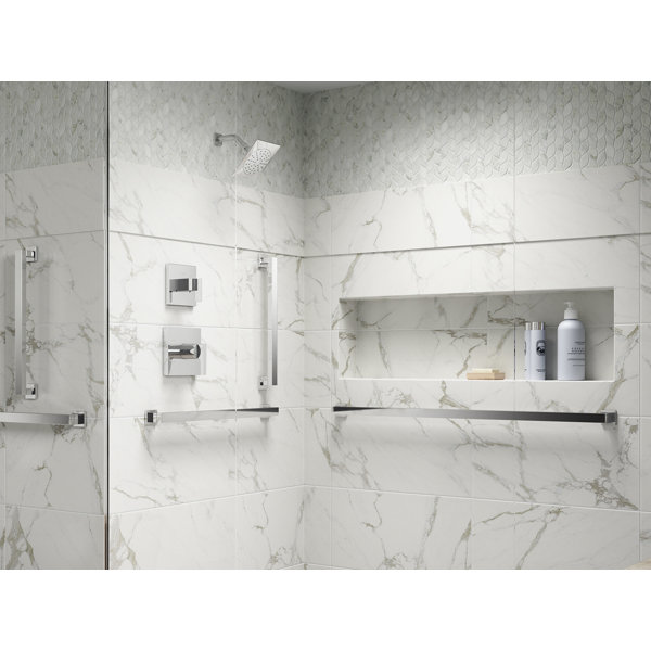 Kohler Square Metal Grab Bar for Shower, Bathroom Safety Grab Bar, Tub ...