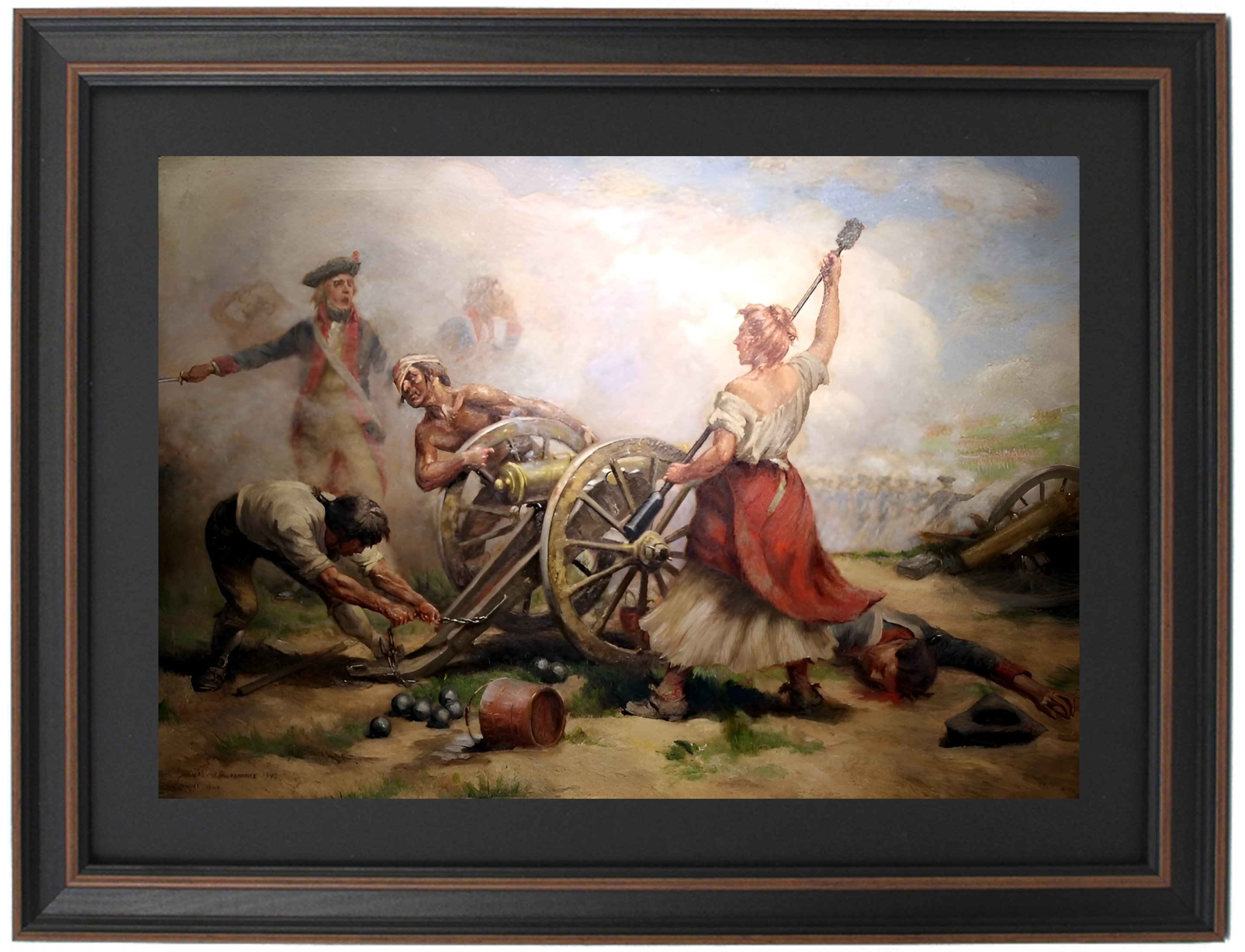 Canora Grey Molly Pitcher - The Battle Of Monmouth By John Ward ...