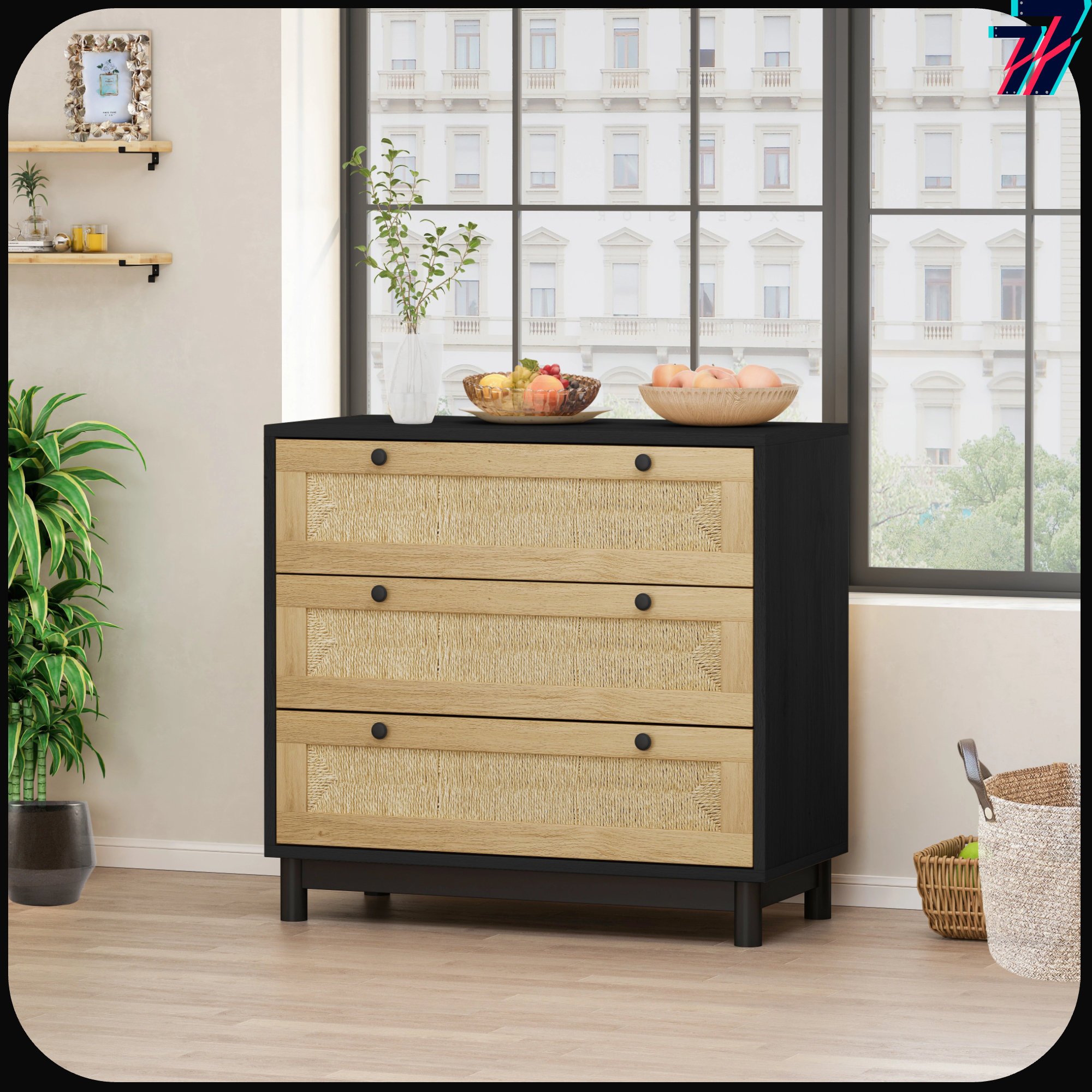 Bay Isle Home™ Marmarth 3 - Drawer Dresser | Wayfair