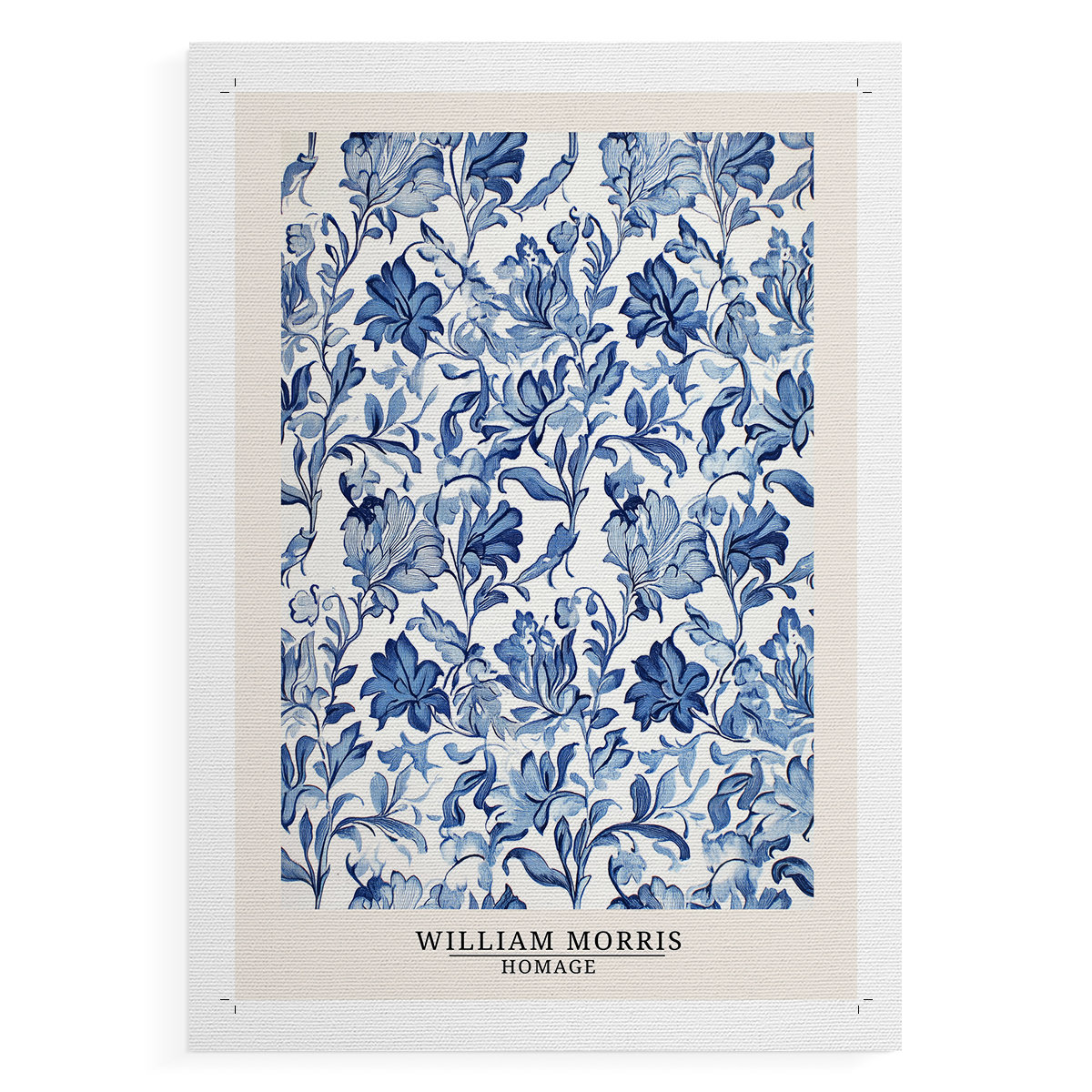 Fleur De Lis Living WM MORRIS Series DC -Canvas Print Only - NOT FRAMED ...