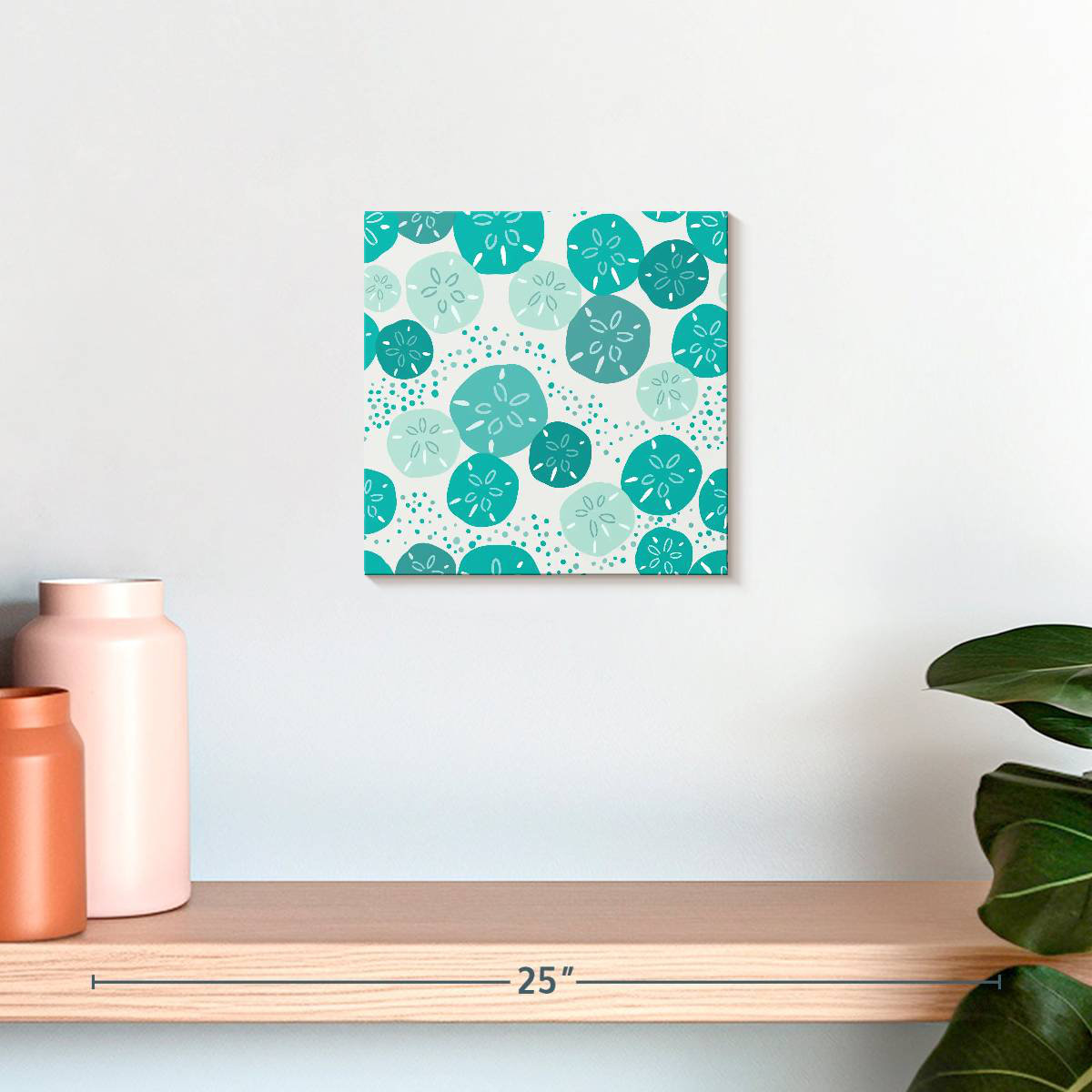 Ebern Designs Brampt Turquoise Sand Dollars - Wayfair Canada