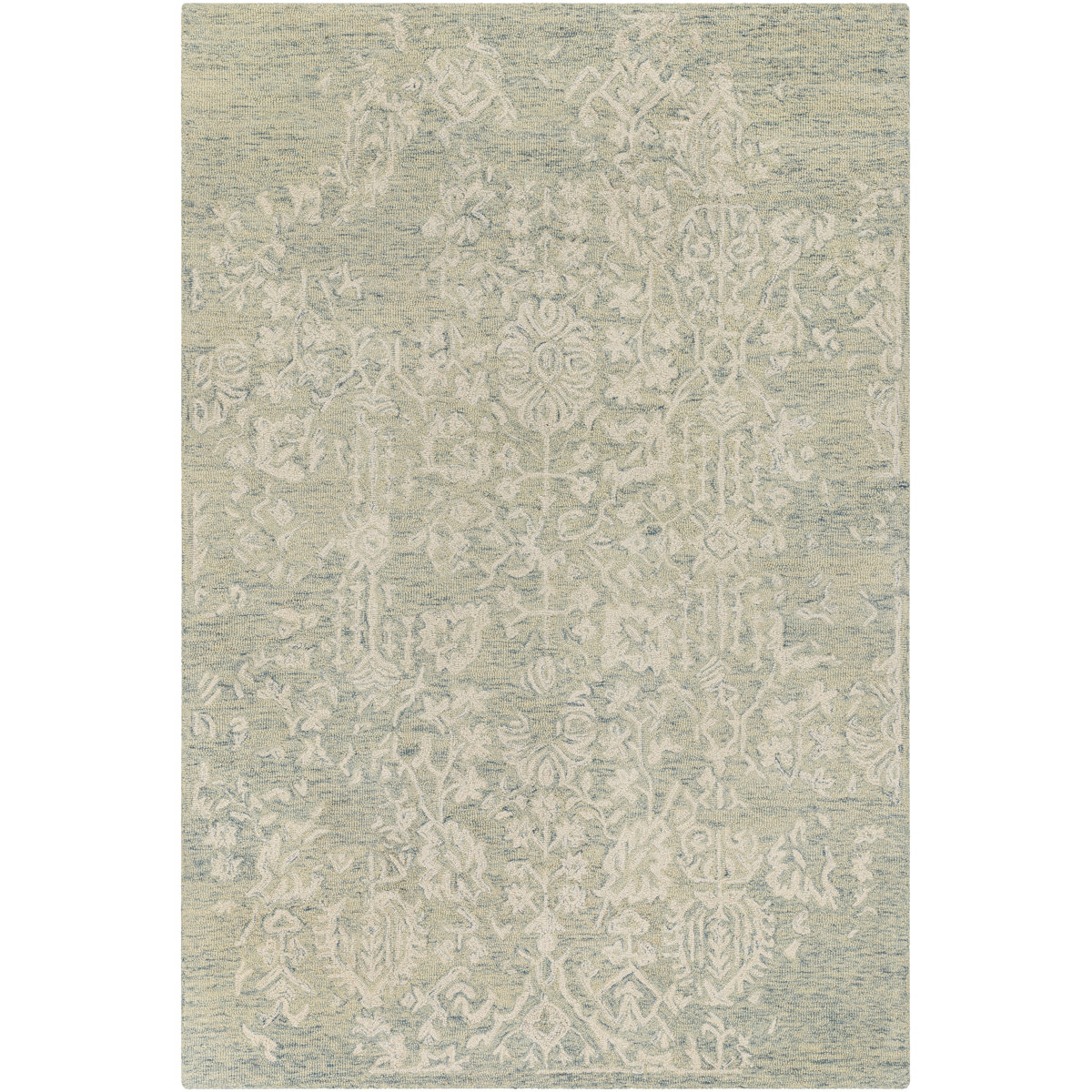 Laurel Foundry Modern Farmhouse® Straley Floral Handmade Tufted Wool ...