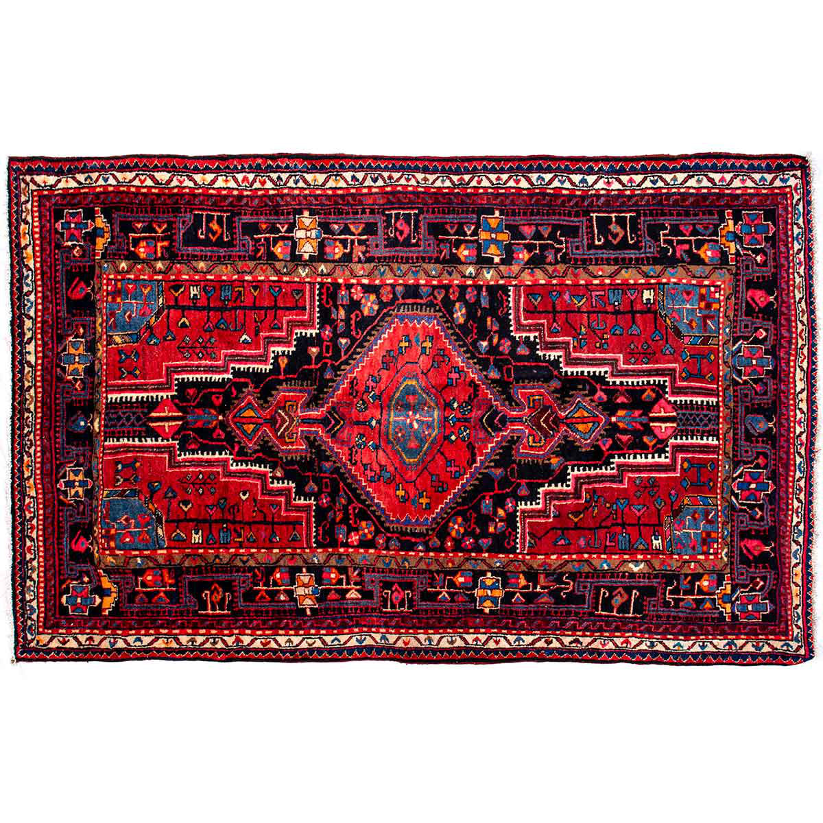 Isabelline Belzora One-of-a-Kind 4'11" x 7'9" 1970s Area Rug in Brown ...