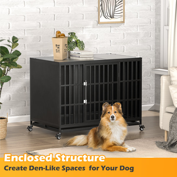 Tucker Murphy Pet™ Dornisha Heavy Duty Dog Crate with Self-Locking ...