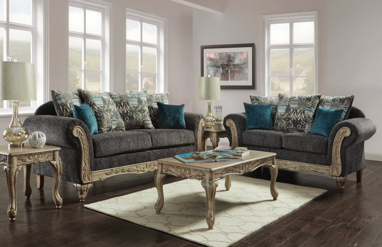Lark Manor Apiffany 2 - Piece Living Room Set - Wayfair Canada