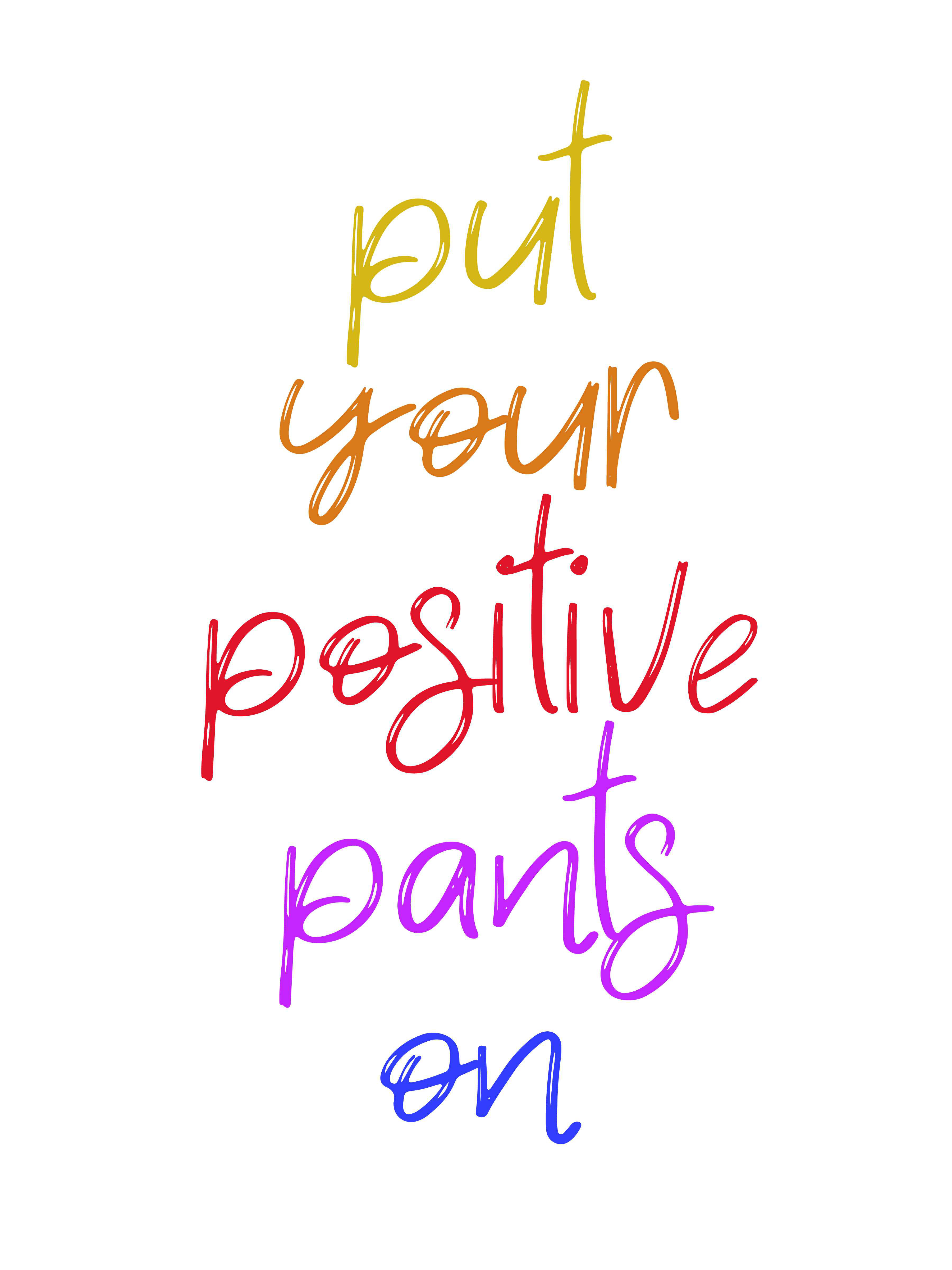 Trinx Positive Pants - Print - Wayfair Canada