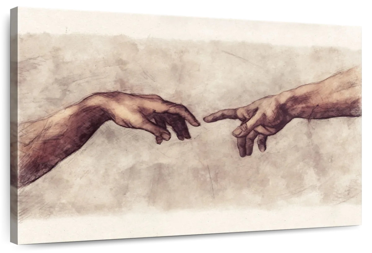 Lark Manor™ Leisha Angels Touching Fingers | Wayfair