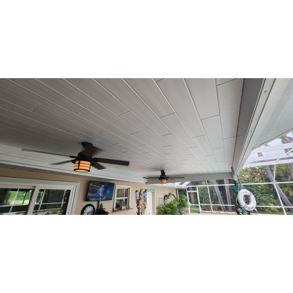 Styro Pro 3.2 ft. x 0.5 ft. Glue-Up Ceiling Tile in White & Reviews ...