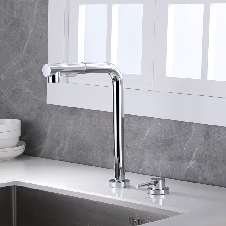 Belfry Kitchen Whitehaven Pull out front window kitchen mixer tap ...