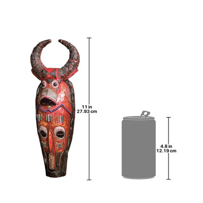 Design Toscano Masks of the Congo Cape Buffalo Wall Décor & Reviews ...