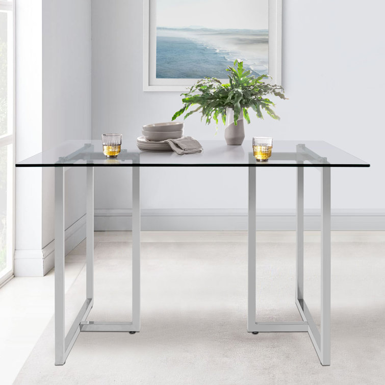 Wade Logan® Bernabeu 47 Inch Dining Table & Reviews | Wayfair