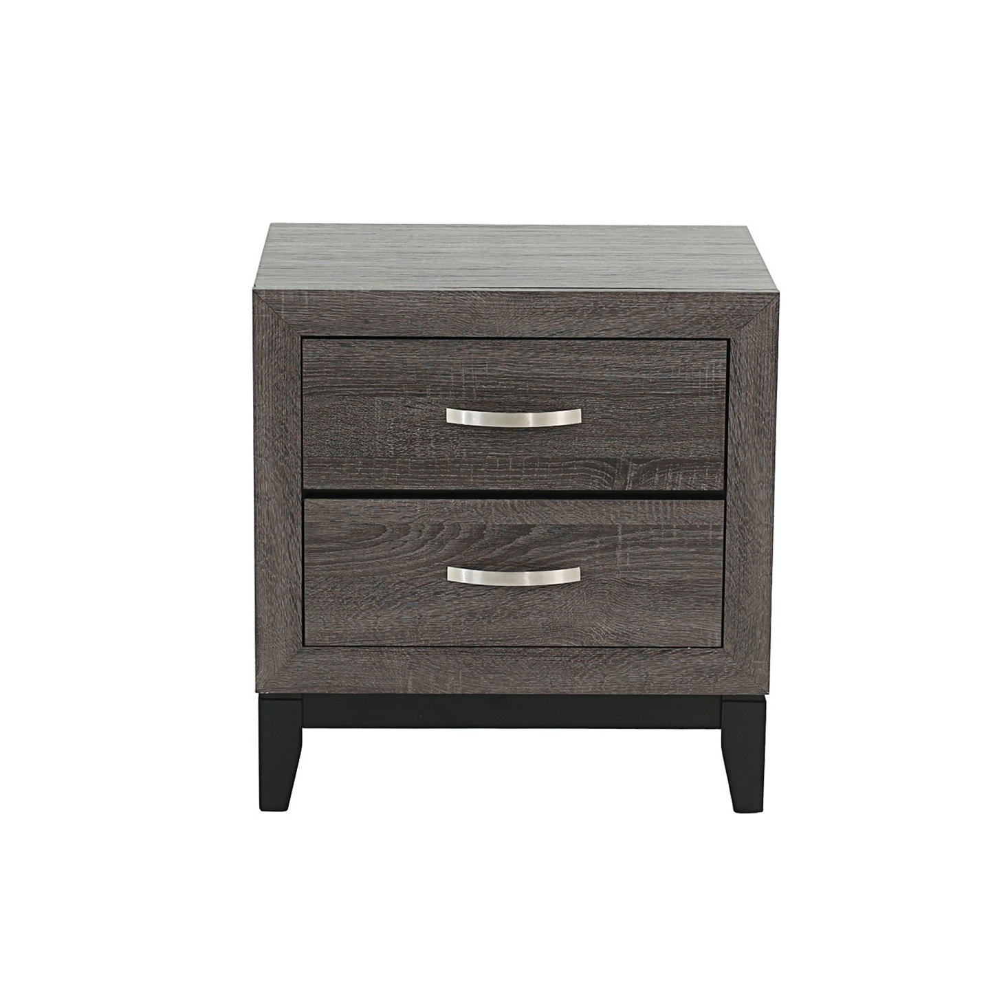 Ophelia & Co. Two-Tone Nightstand With 2 Drawers, Bed Side Table | Wayfair