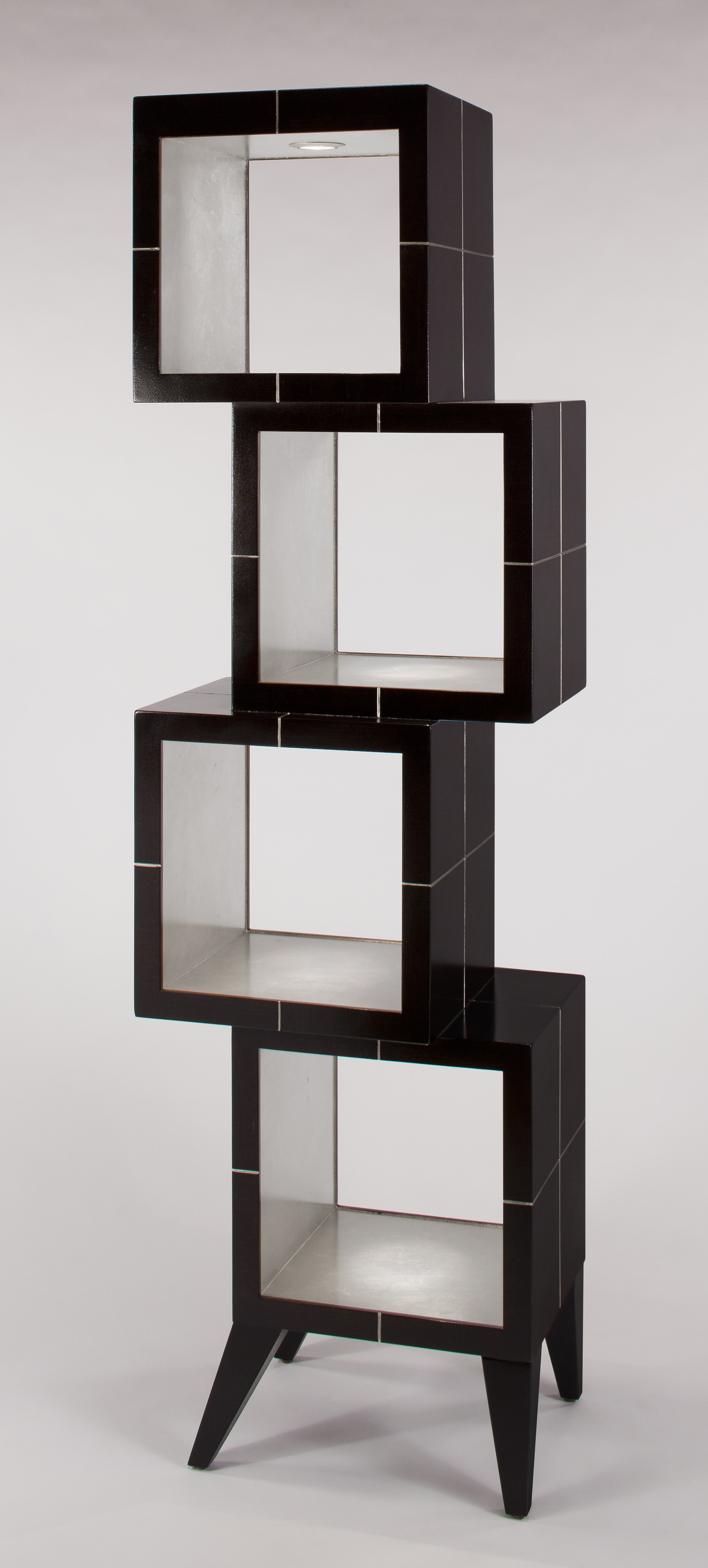 Artmax 76.5" H x 22" W Geometric Bookcase | Wayfair