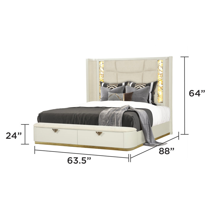 Everly Quinn Zimran 5PC Bedroom Set | Wayfair