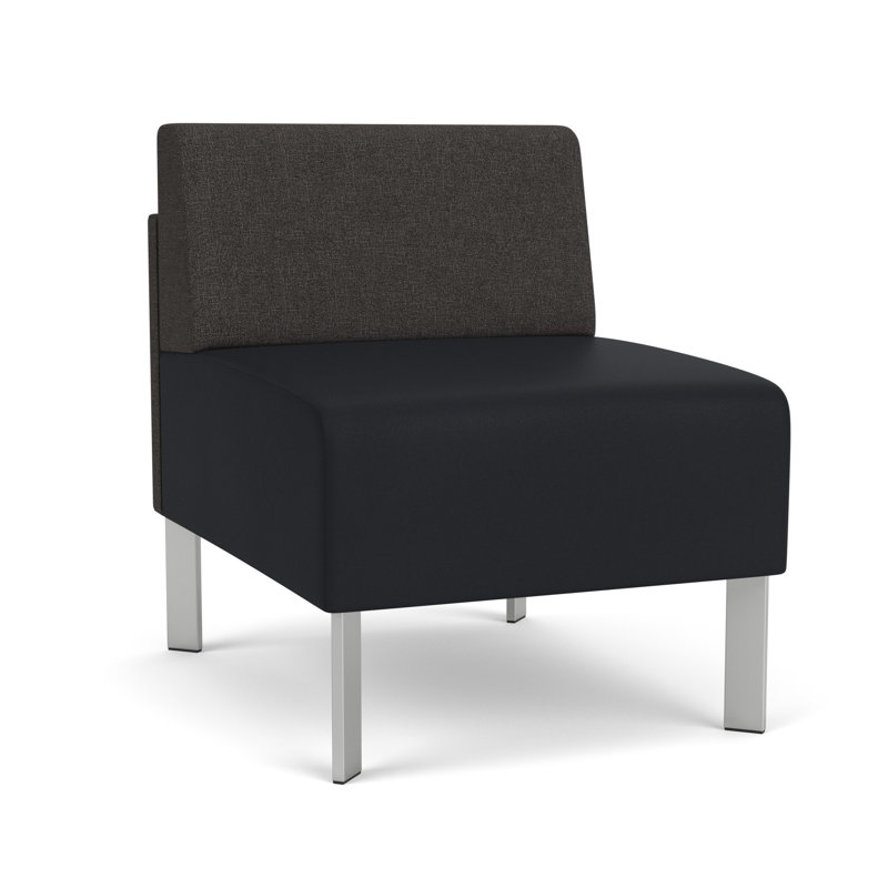 Lesro Luxe Lounge Reception Armless Guest Chair | Wayfair