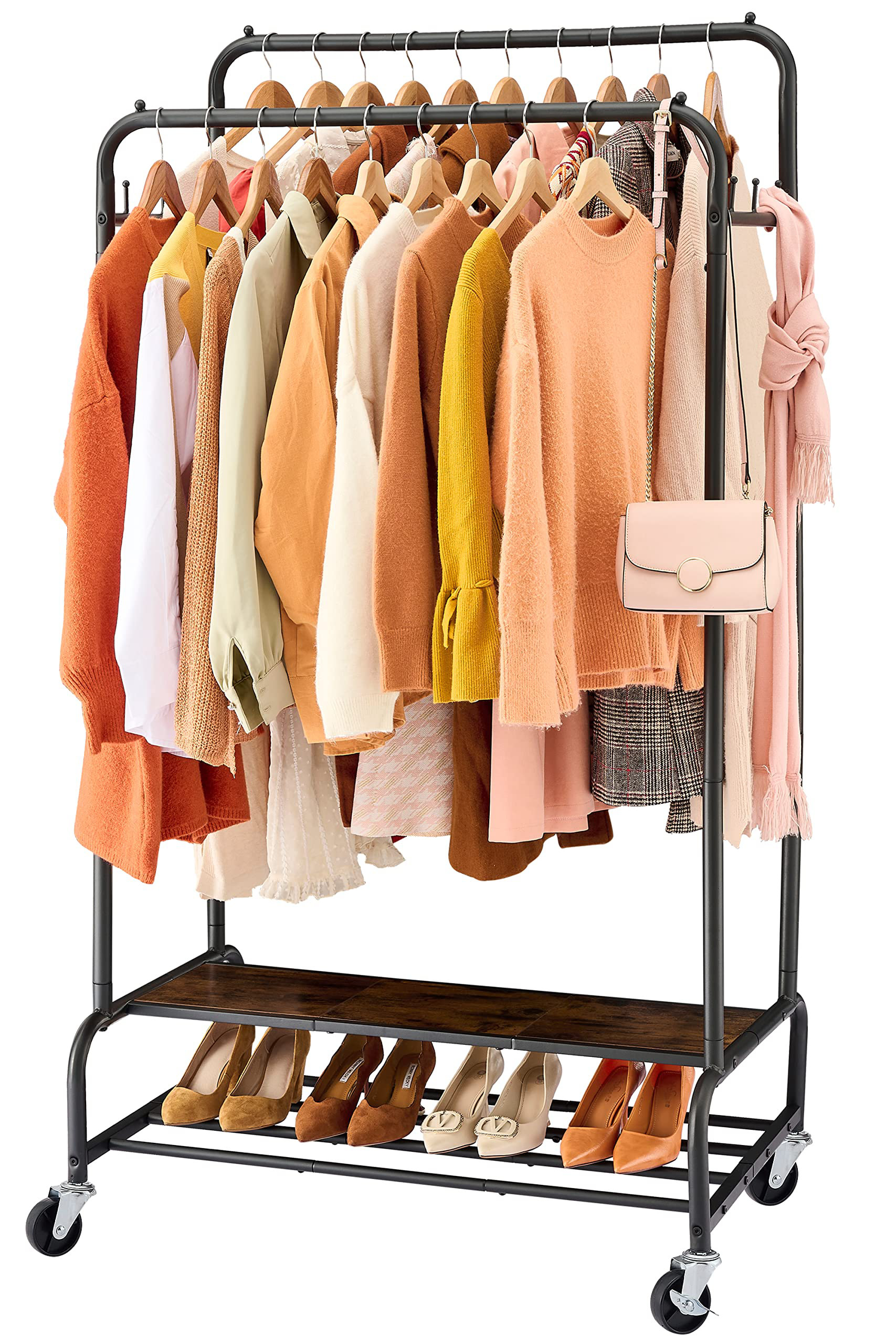 17 Stories Faolan 351 W Clothes Rack Wayfair
