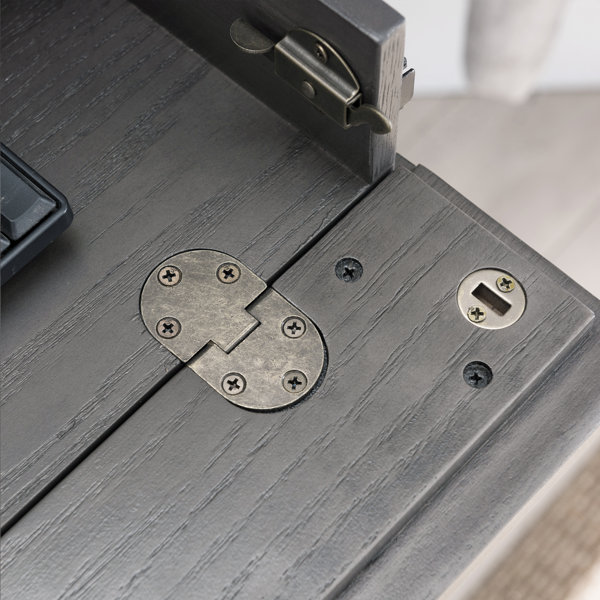 Charlton Home® Solid + Manufactured Wood Chisel and Forge Corner ...