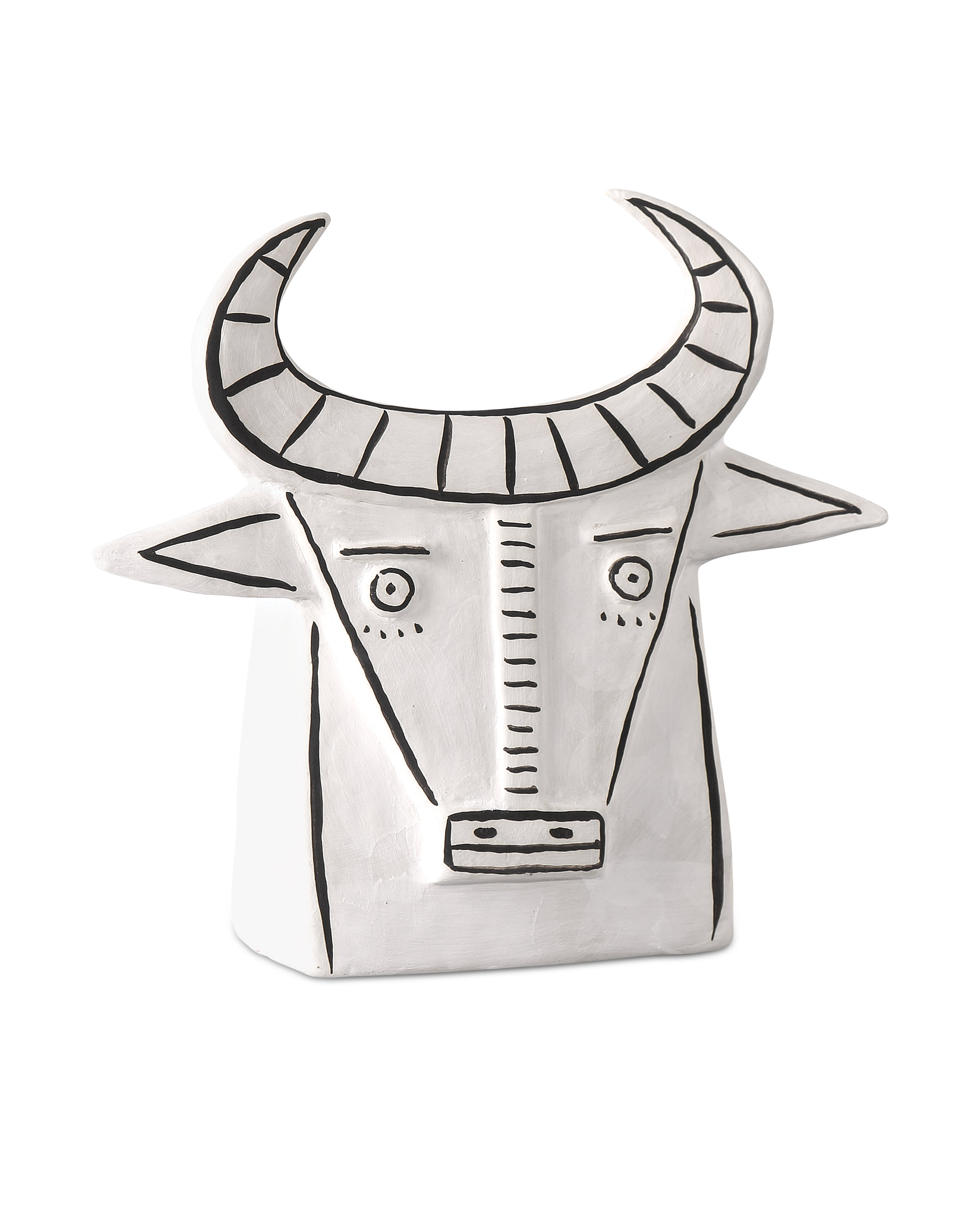 Currey & Company Frank the Bull Figurine & Sculpture | Perigold