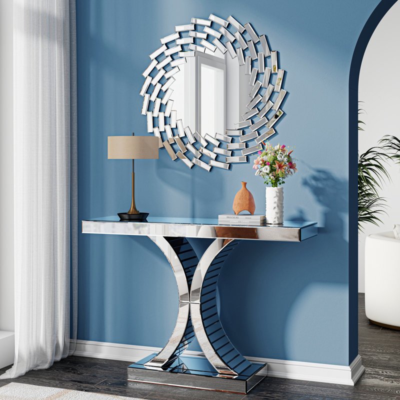 Mercer41 Console Table Mirror Set & Reviews | Wayfair