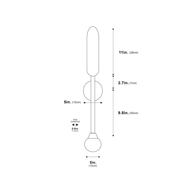 Everly Quinn Krishma LED Flush Mounted Sconce | Wayfair