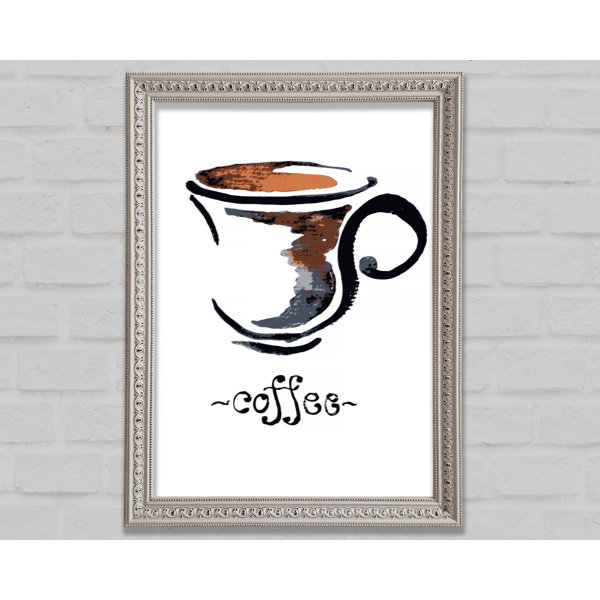 Bright Star Coffee Cup - Single Picture Frame Print | Wayfair.co.uk
