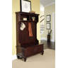 Canora Grey Priyansh Rubberwood Solid Wood Hall Tree with Bench ...