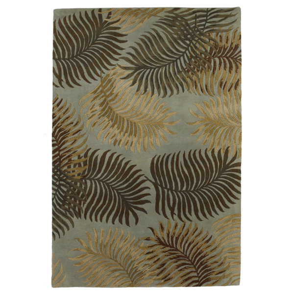 Bay Isle Home Delview Wool Floral Indoor Rug & Reviews | Wayfair