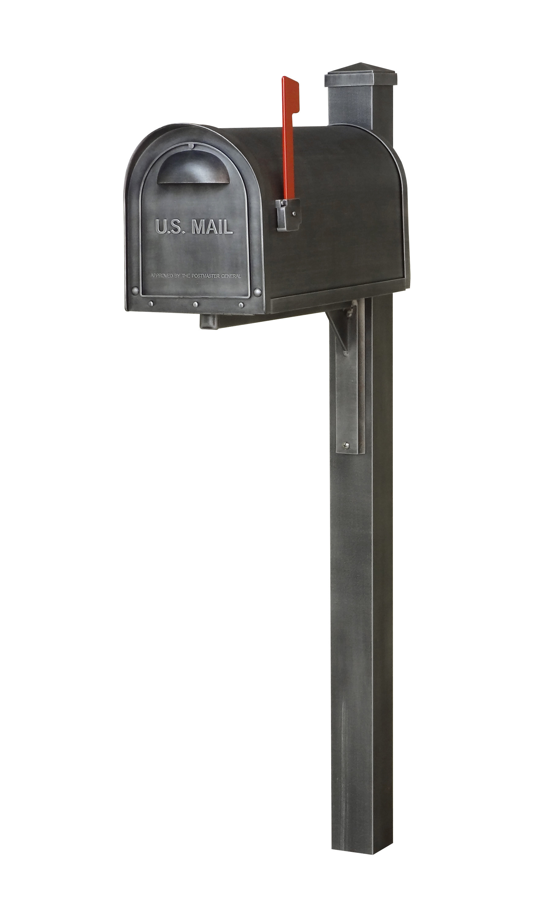 Special Lite Products Locking Post Mounted Mailbox | Wayfair
