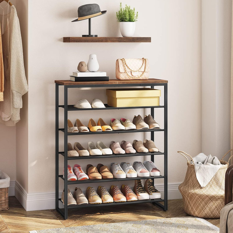 17 Stories 6 Tier 24 Pair Shoe Rack | Wayfair