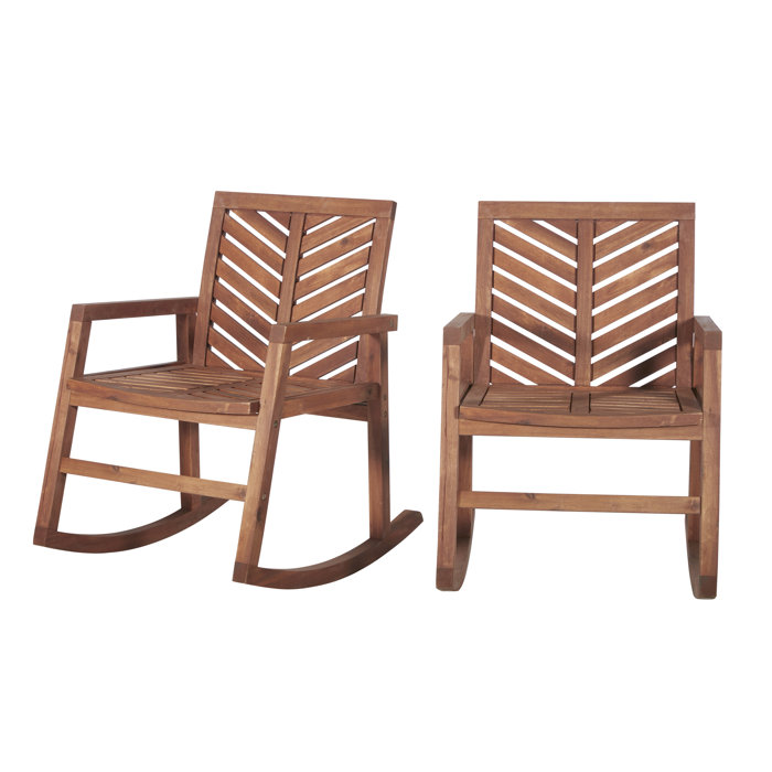 Lark Manor Harbison Outdoor Rocking Chair & Reviews | Wayfair