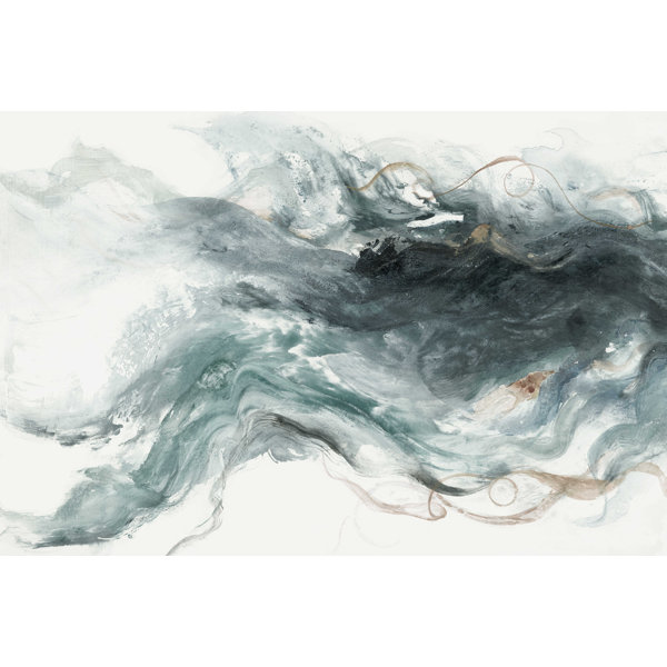Wrought Studio Denva " Teal Haze " by Maya Woods | Wayfair