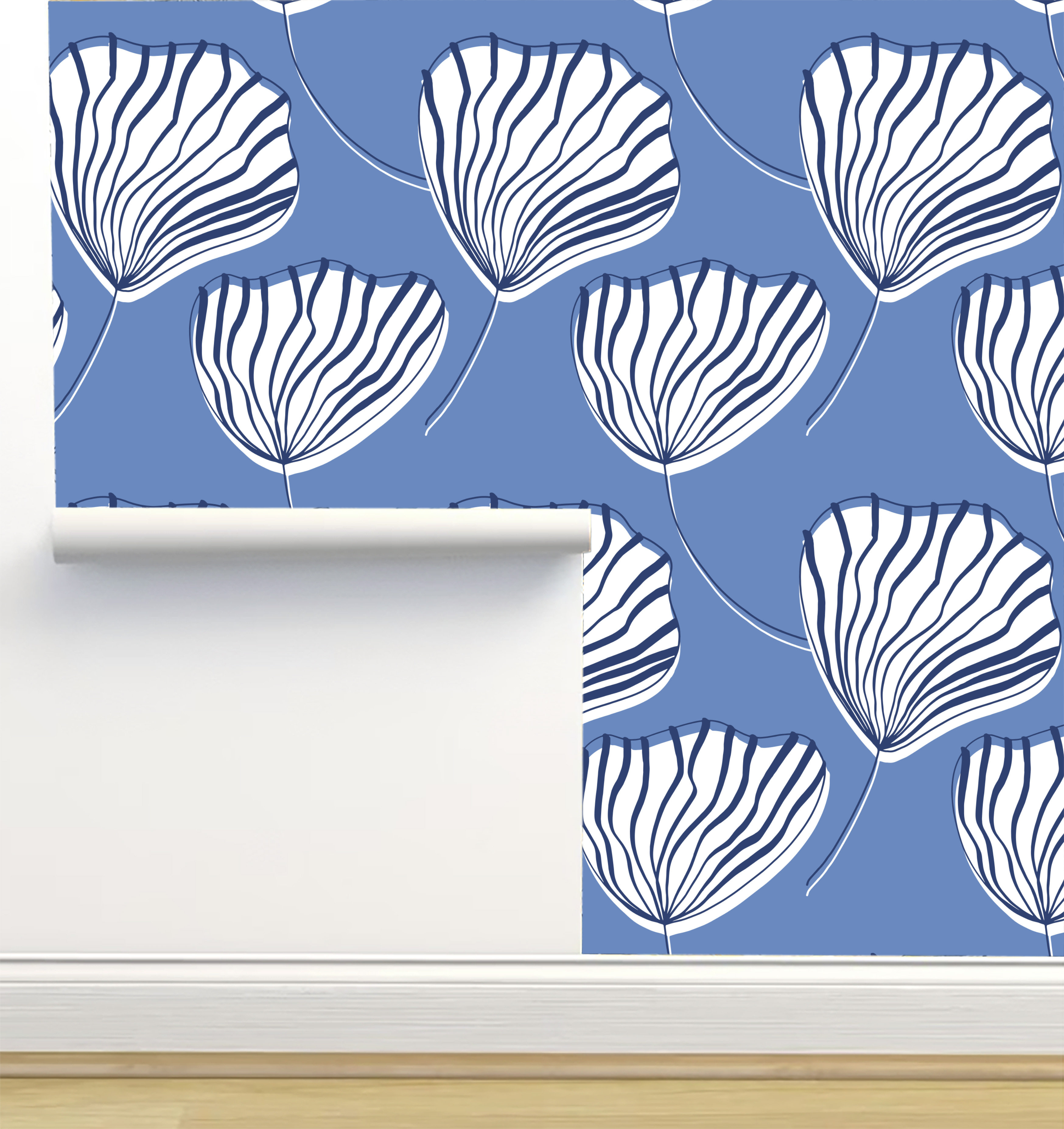 Limitless Walls Nenyasha Peel & Stick Floral Wallpaper - Wayfair Canada