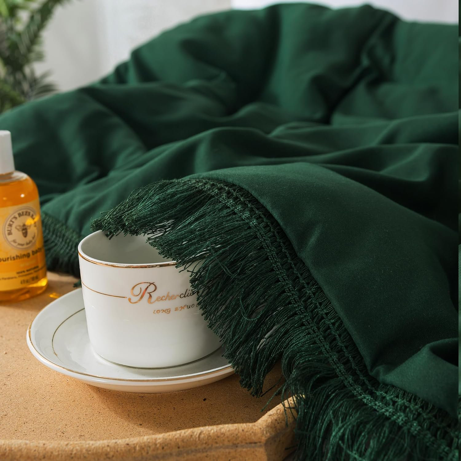 Unkoma 3 Pieces Boho Lightweight Bedding Comforter Sets, All Season ...