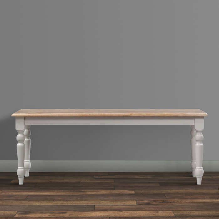 August Grove® Kiraz Solid Wood Bench | Wayfair